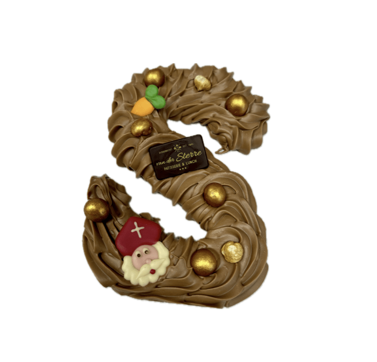 Eigengemaakte chocolade letter – Banketbakkerij van der Sterre
